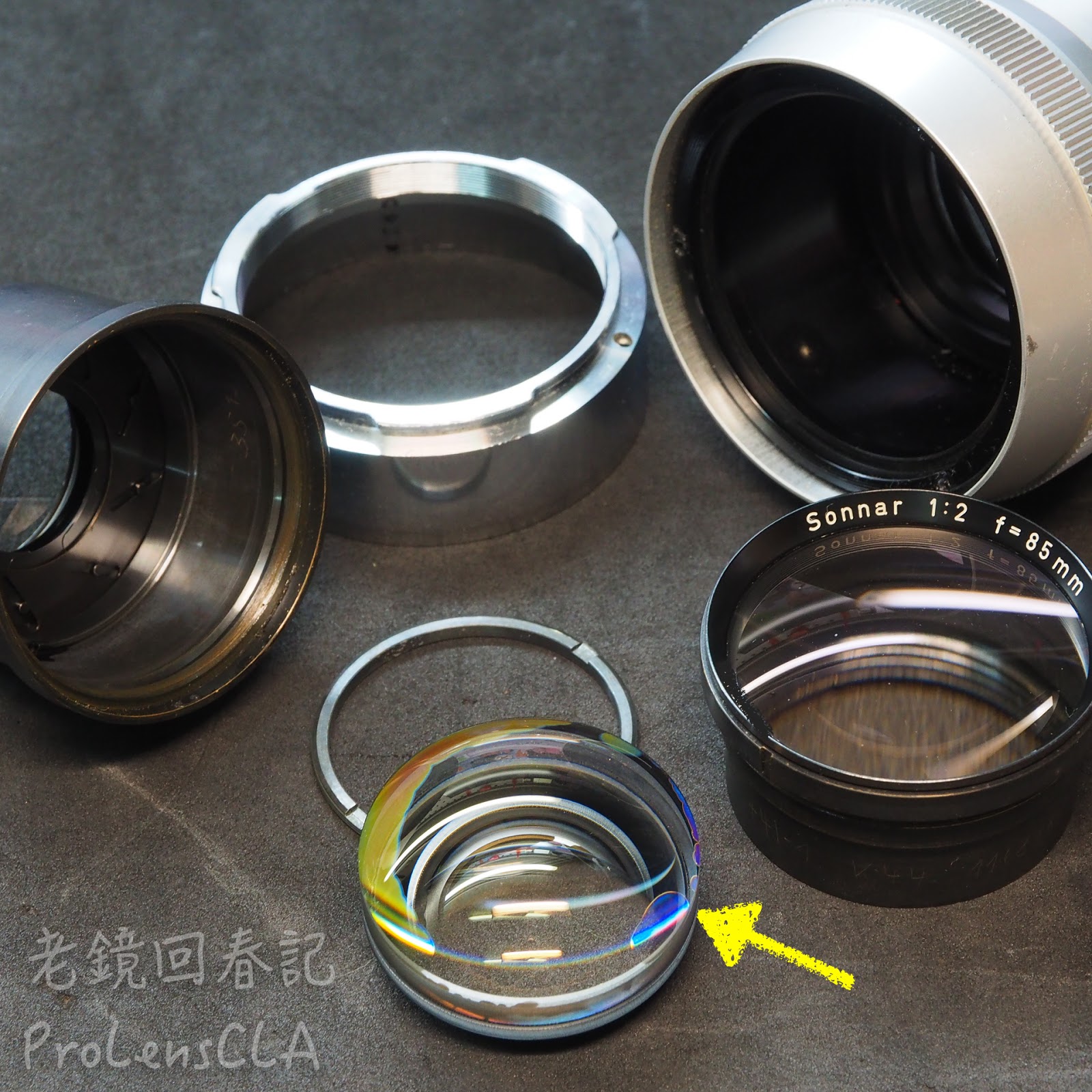 老鏡回春記 專業鏡頭維修服務 Old Manual Focus Lens Repair & CLA: Contarex Carl Zeiss ...