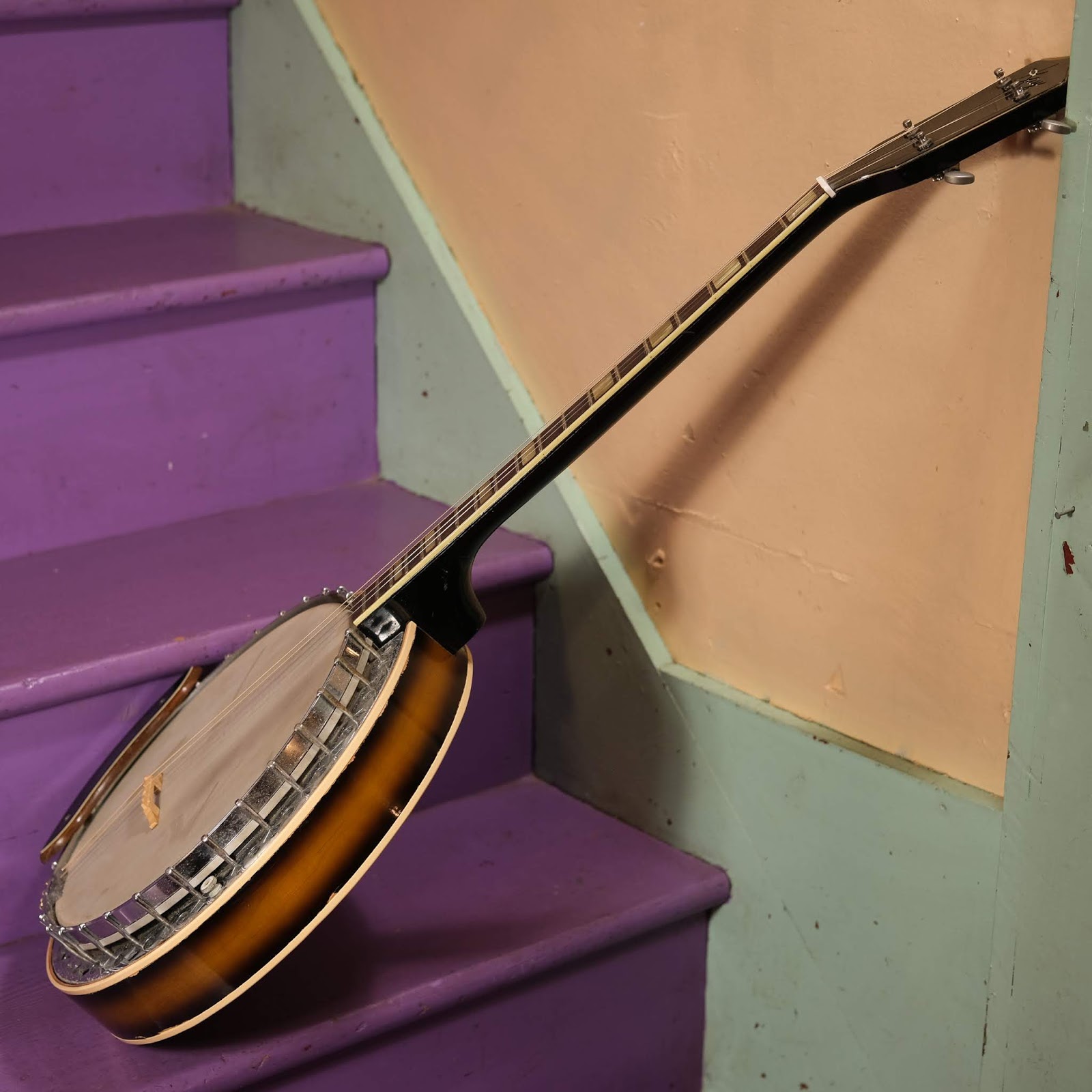 1960s Kay K1000T Resonator Tenor Banjo
