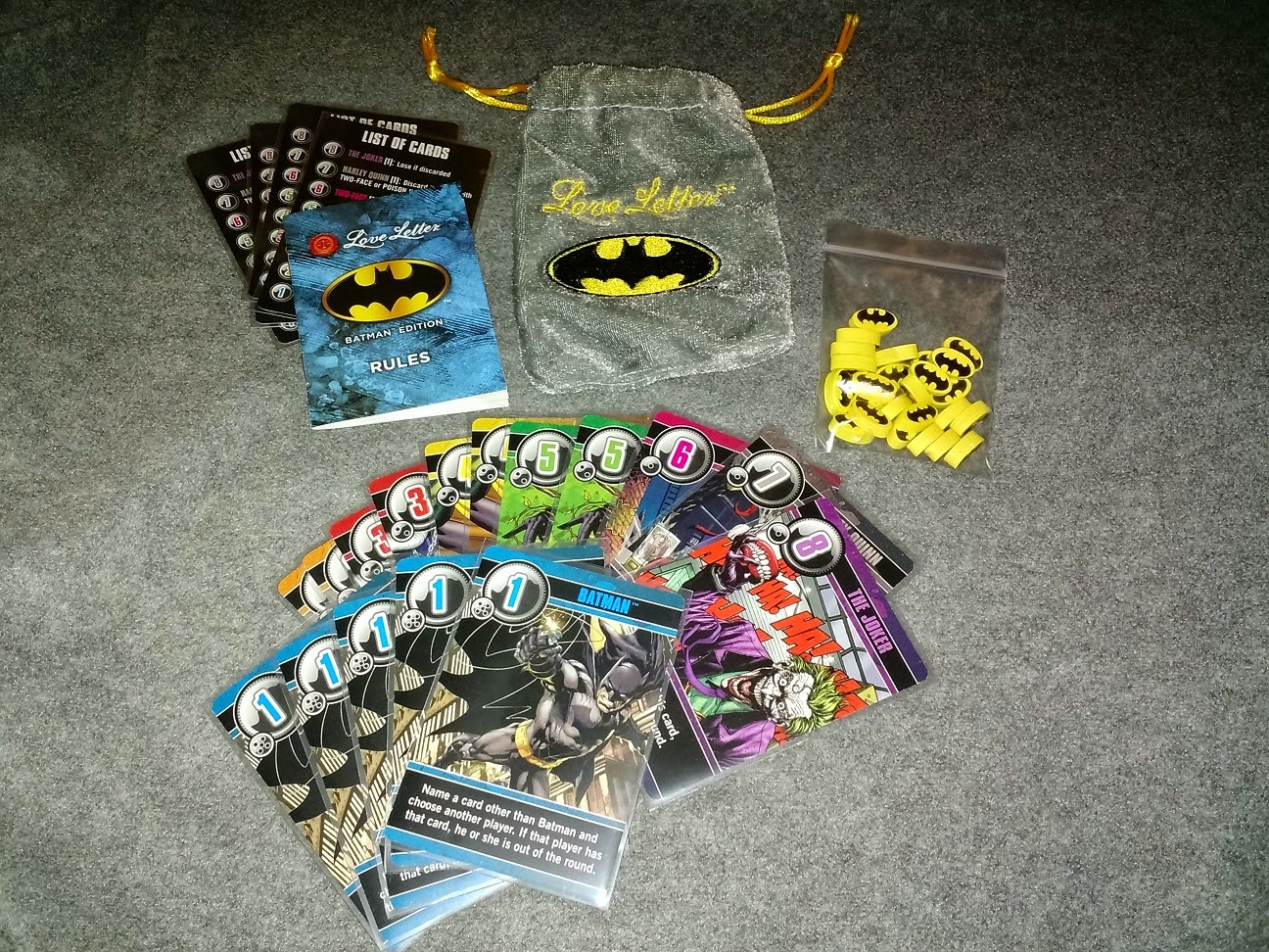 Fongpay's Universe: Love Letter: Batman Edition