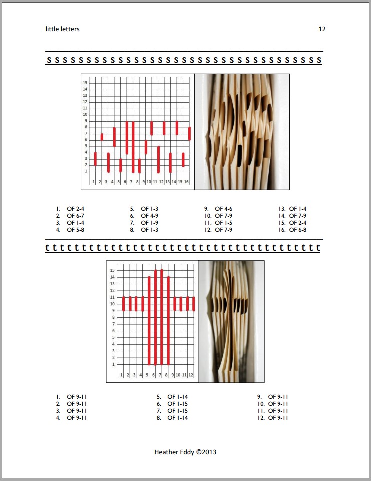 How to Fold Block Alphabet Letters