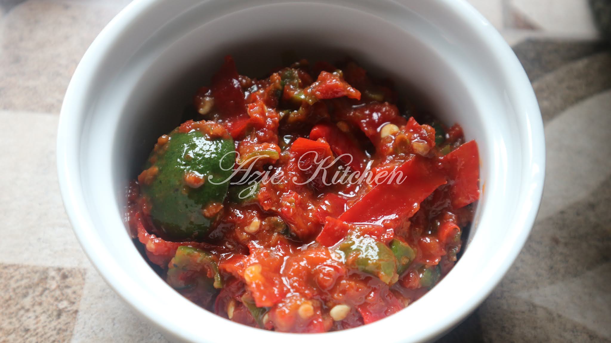 Sambal Belacan - Azie Kitchen