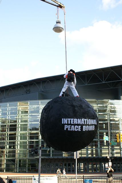 International Peace Bomb by Mr CAUTION