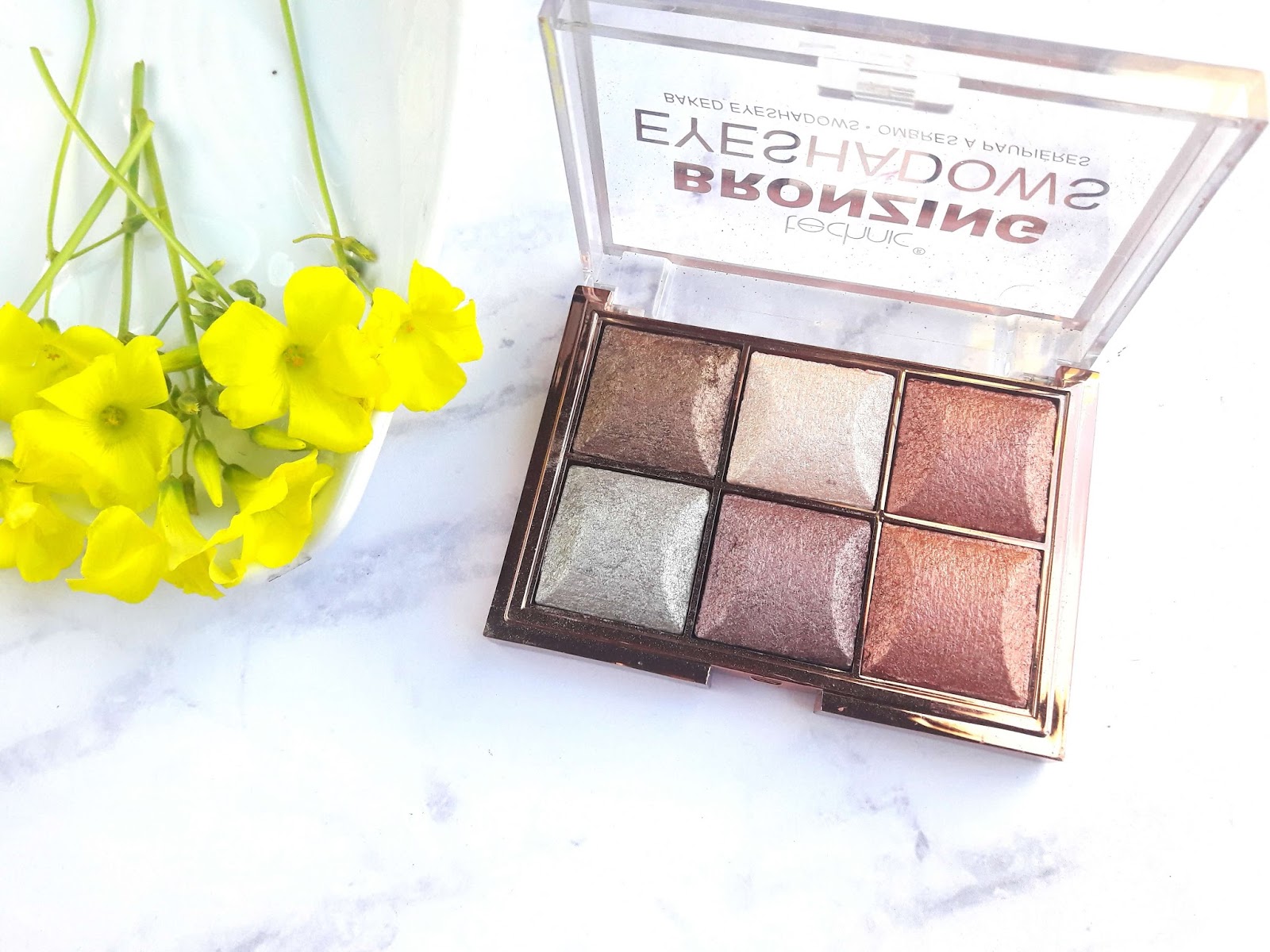 Technic Colour Max Bronzing Eyeshadow Palette - Pink Daisy Loves