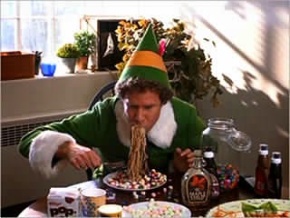 Naturally Ashley : Healthy Buddy the Elf Spaghetti