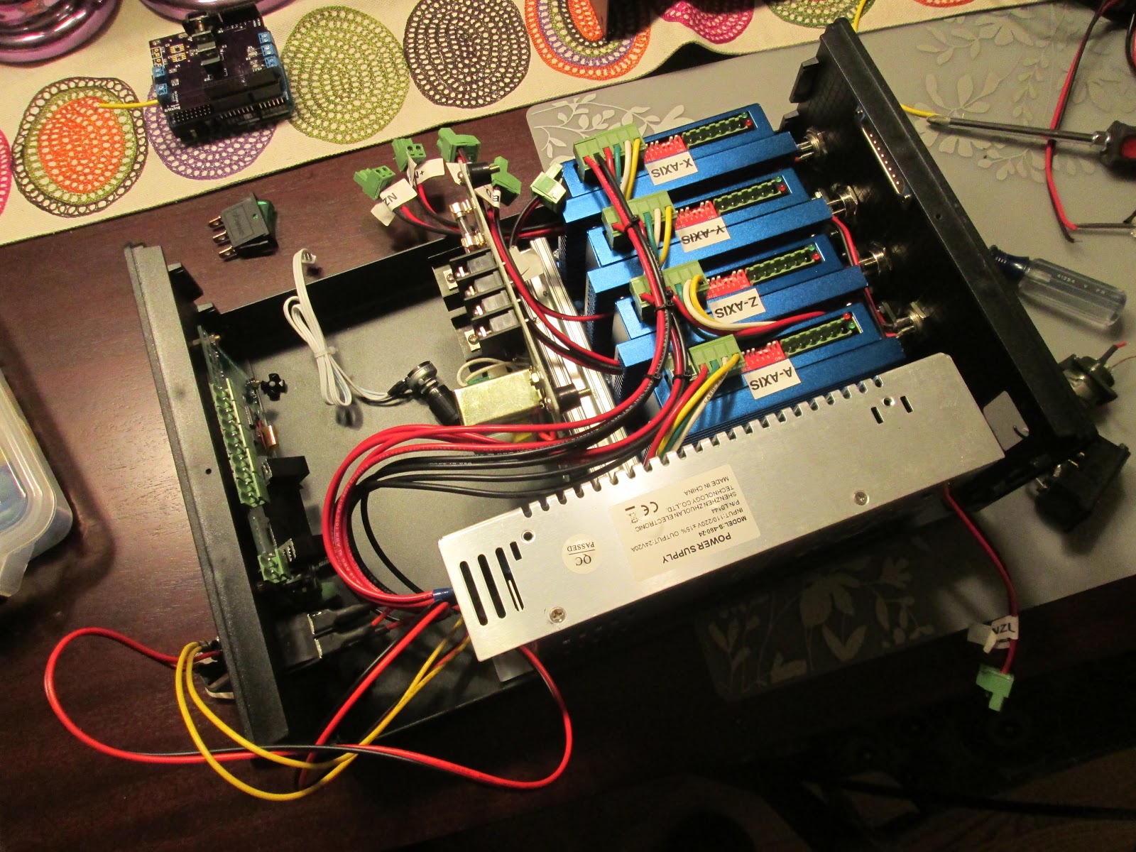 George Stone: New 3020 CNC Controller Box