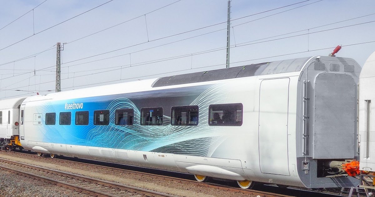 Siemens Velaro Novo High Speed Trains - 360 km/h Testing in Germany