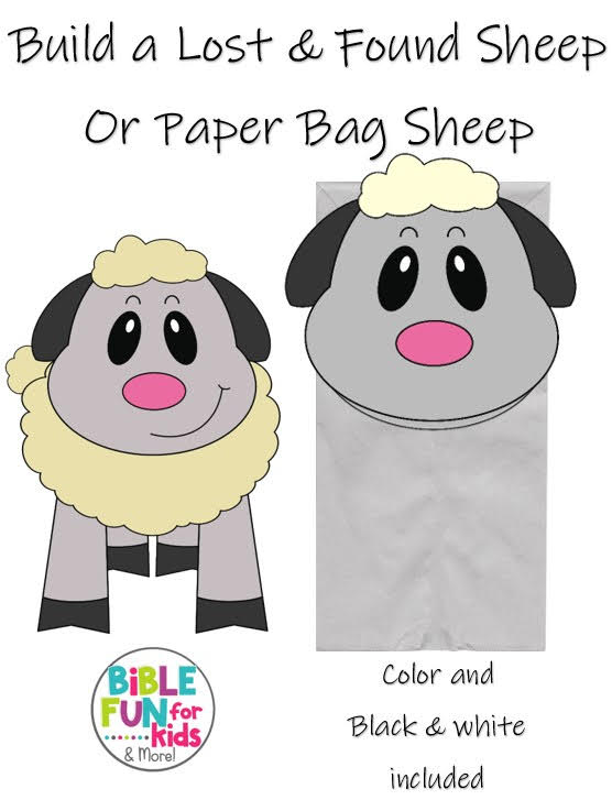 Where is the Lost Sheep? Flip Book & More | Bible Fun For Kids