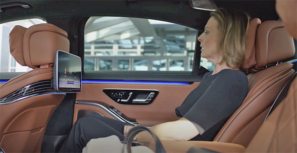 2021 Mercedes S-Class: First official look inside! - BurlappCar