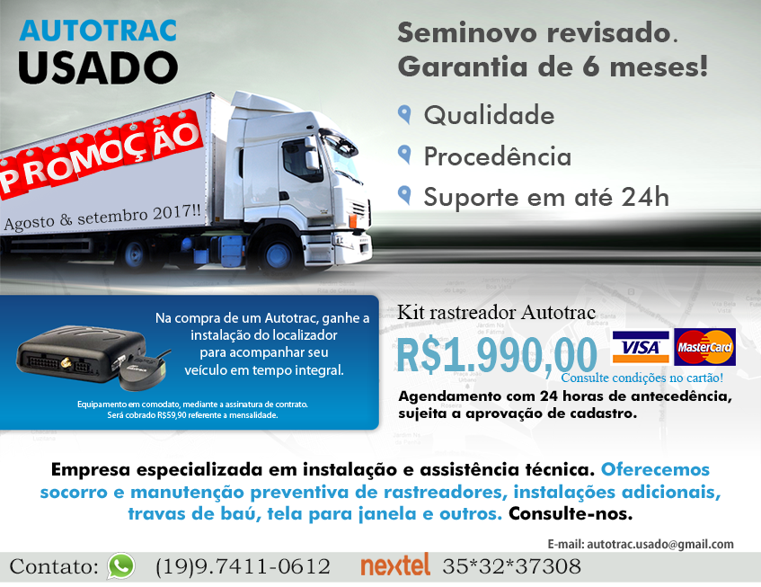 Autotrac Usado: Autotrac usado