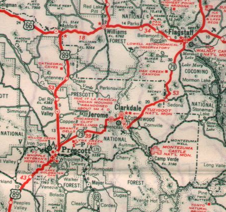 2016 Fall Mountain Trip Part 24; Arizona State Route 89A/Old US Route 89A