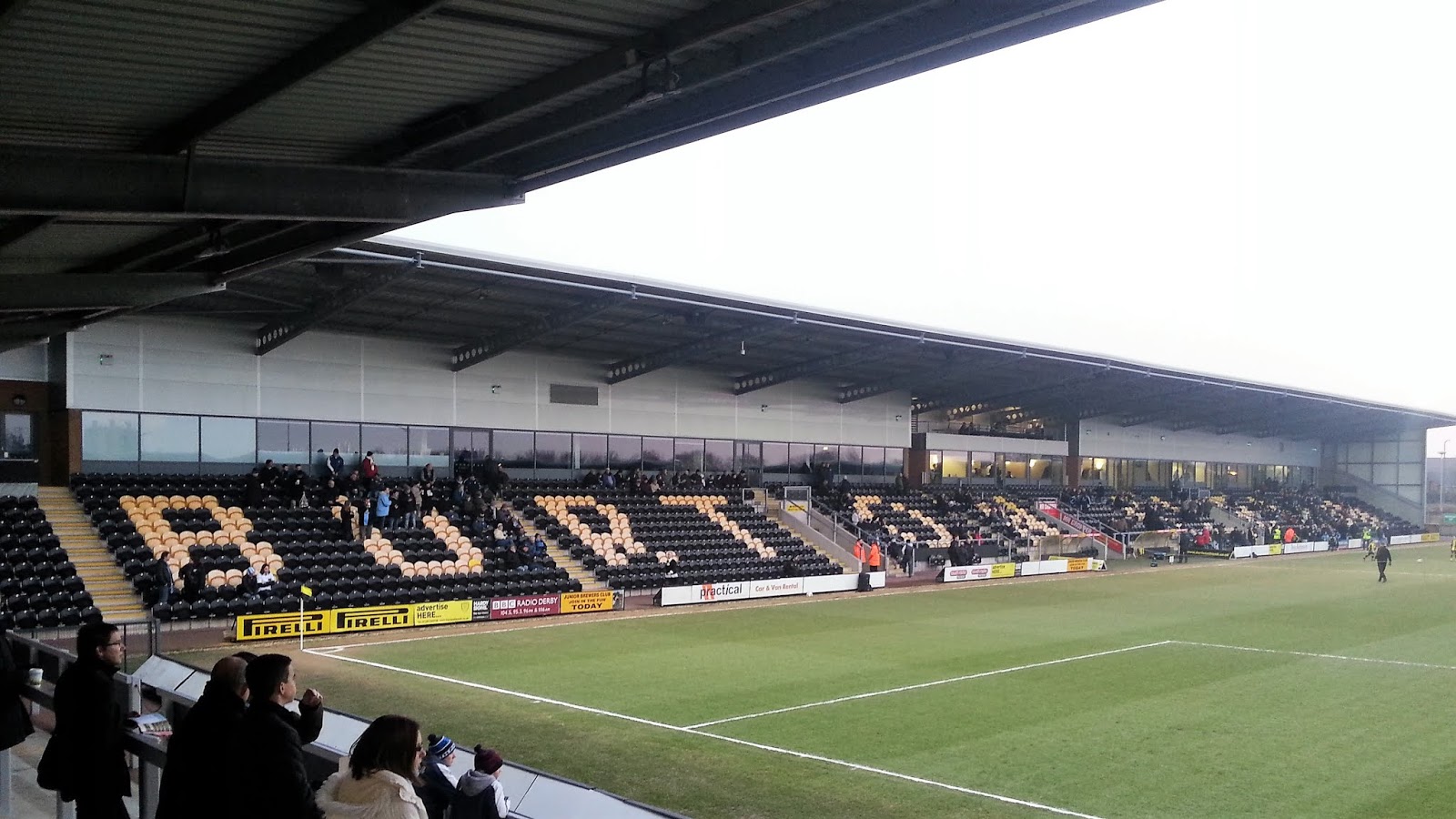 The Wycombe Wanderer: Burton Albion - Pirelli Stadium