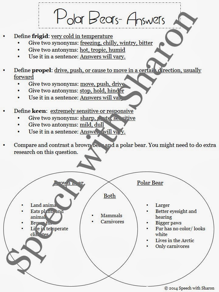 Speech with Sharon: Winter Non-fiction Leveled Reading Passages and ...