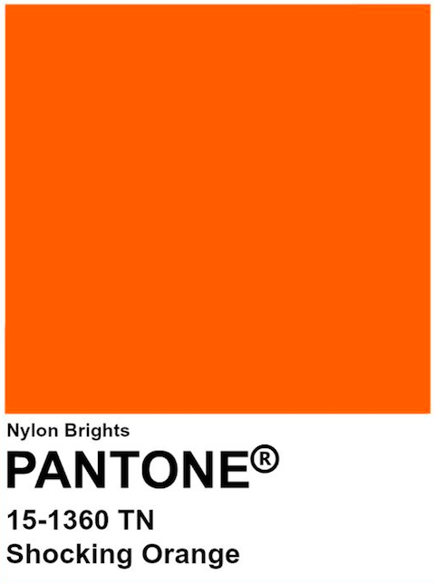 Seduced by the New...: Shades of Pantone Orange