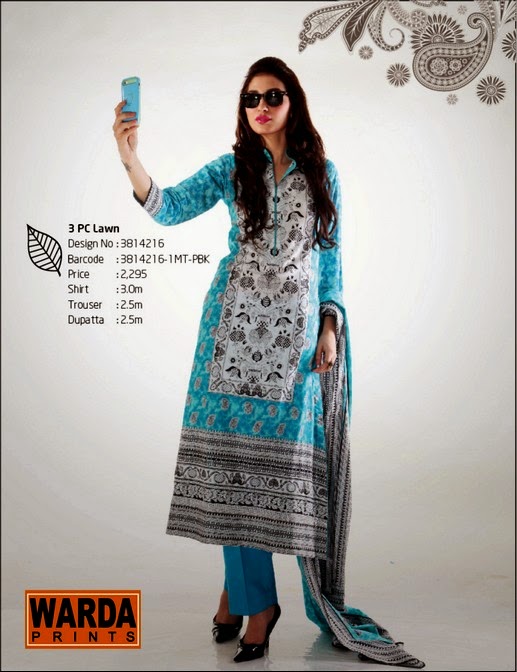 Warda New Arrivals - Warda Designer Summer Collection 2014 Vol-2 ~ She9 ...
