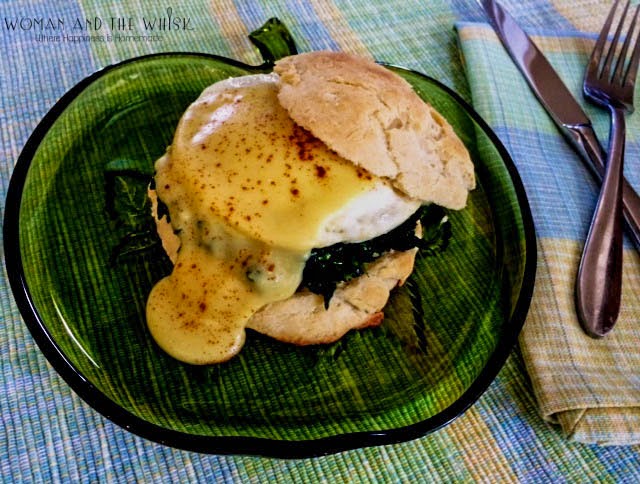 Woman and the Whisk: Eggs Benedict Florentine With Loveless Biscuits