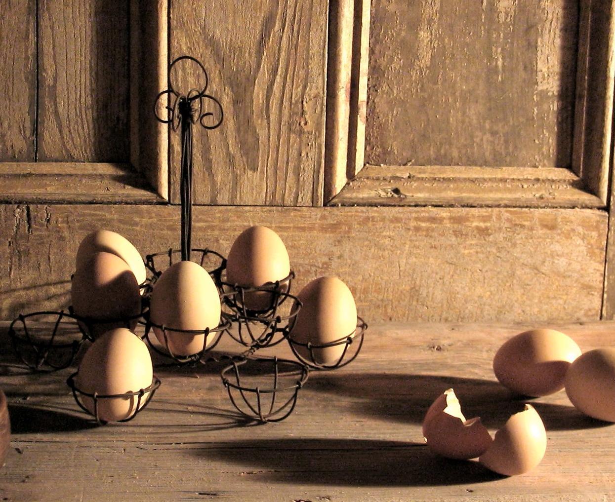 Daryl McMahon: Wirework egg stand