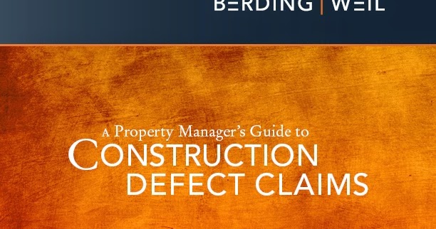 Condo Issues.com: A Guide to Construction Defect Claims for Community ...