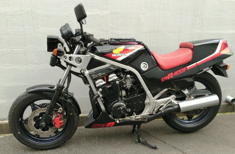 WXY Rider: HONDA CBR400F genuine option parts オプション 純正