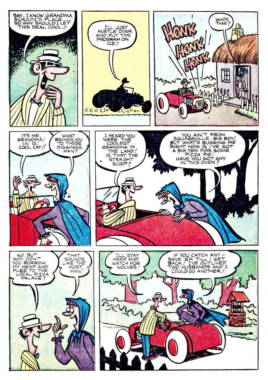 Pappy's Golden Age Comics Blogzine: Number 2450: Beatin' on Beatniks