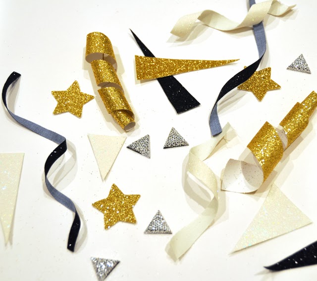Holly Brooke Jones: DIY - Sparky New Year's Eve Banner