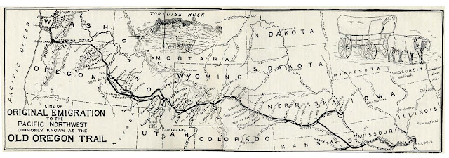 PIONEER SPIRIT: The Oregon Trail - also known as the Overland Trail ...