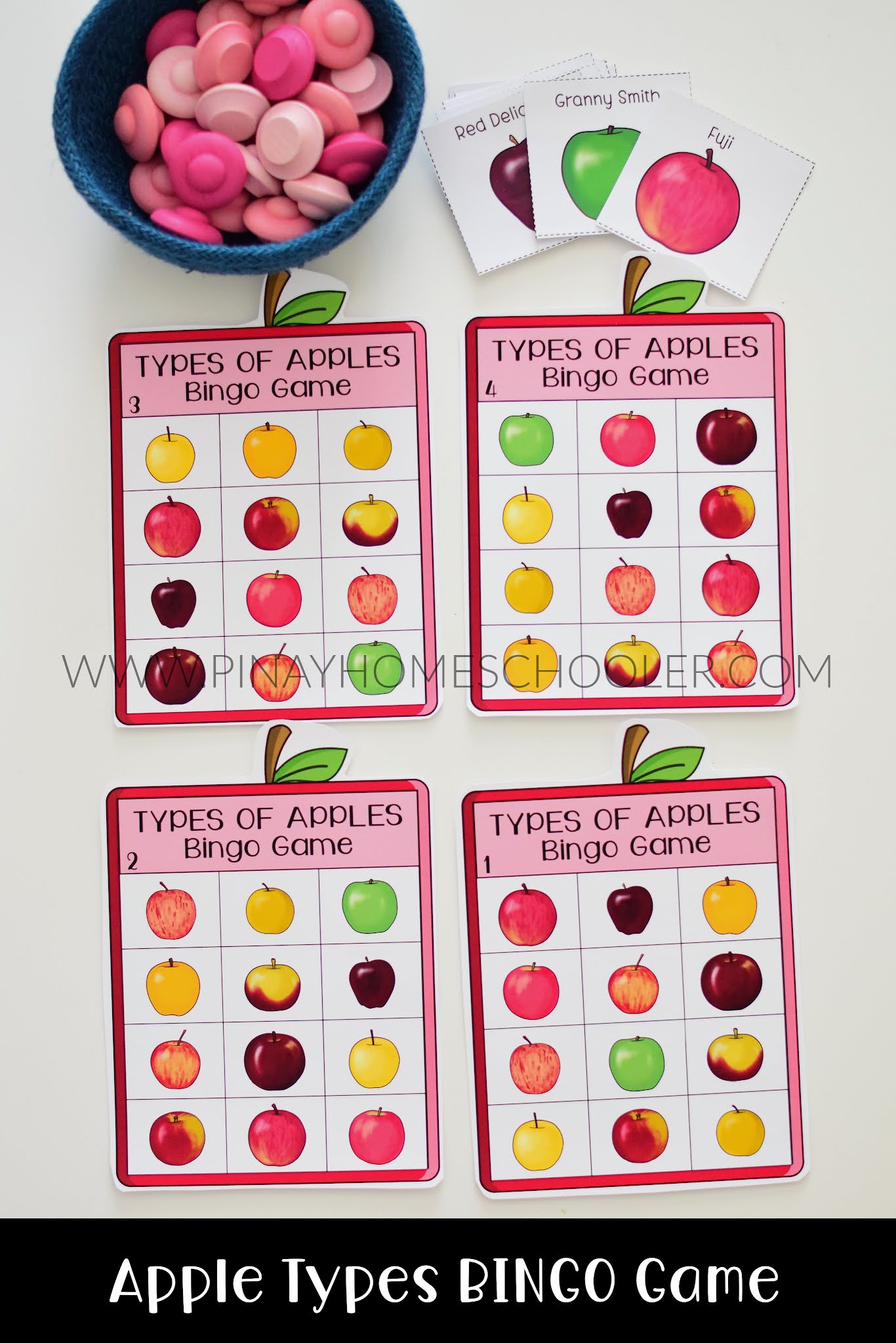 Apple Themed Preschool Math and Literacy Center | The Pinay Homeschooler