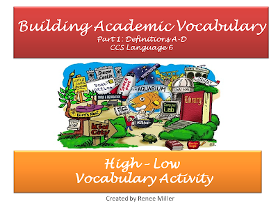 IBTEACHNU Language Arts: Academic Vocabulary