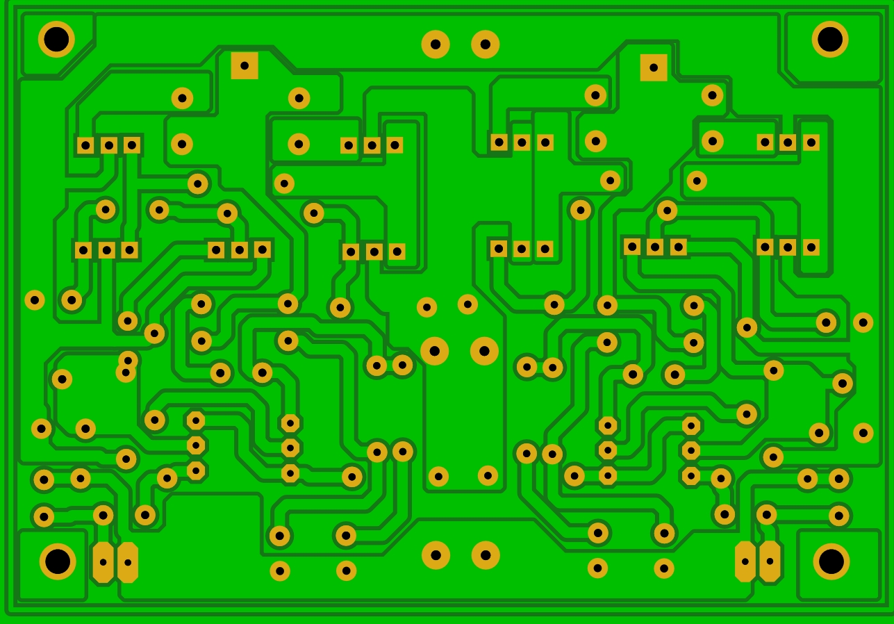 PCB Layout BOOSTRAP M2 Driver Stereo – BLOGKAMARKU