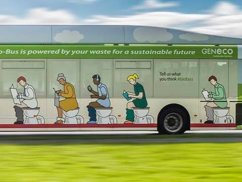 Princeoye: Checkout The first bus powered by human waste has gone into ...
