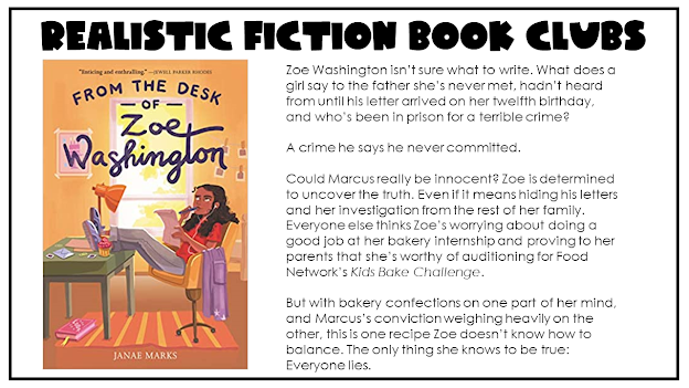 Realistic Fiction Book Club ~Getting Started - Teachers Who Read