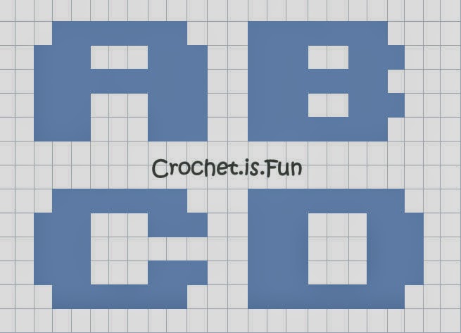 Crochet.is.Fun: Free pattern: Alphabet Graph