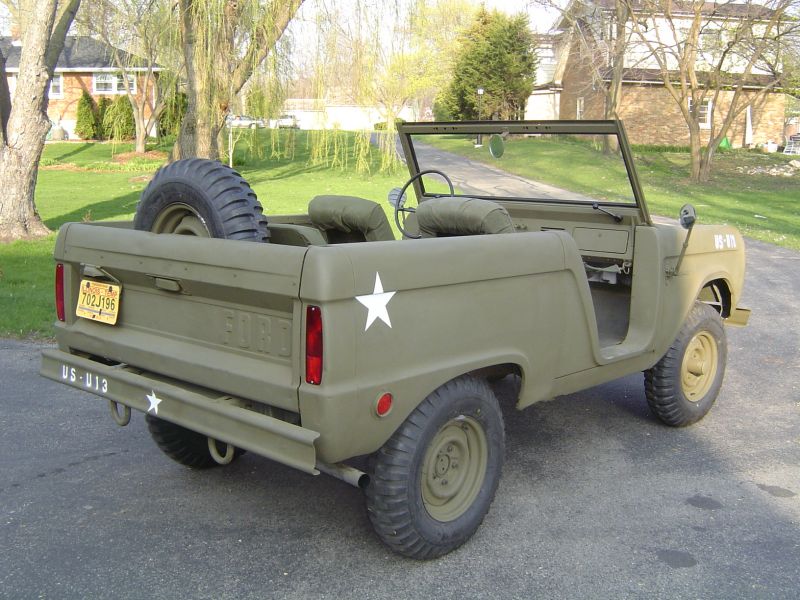 Classic Broncos: Bronco of the Day: U13 Military Bronco Tribute