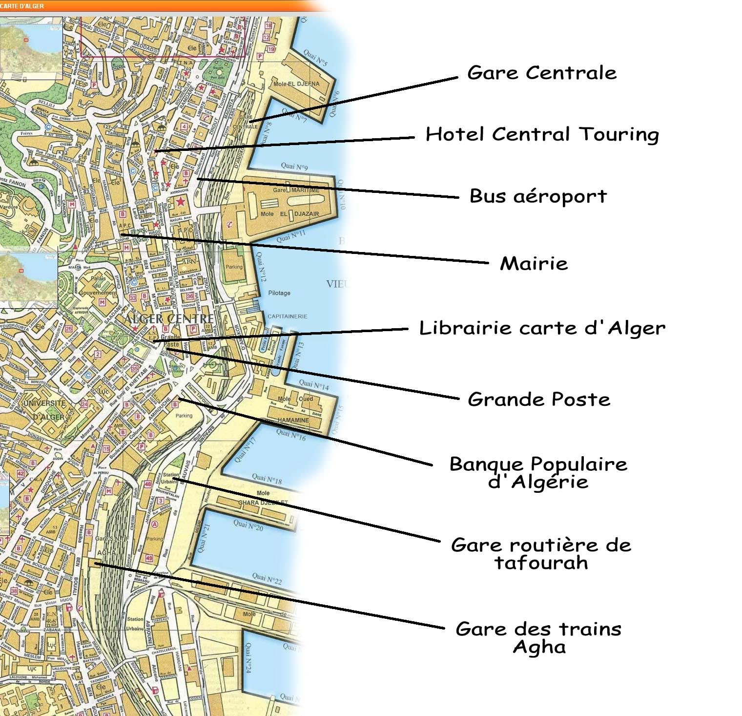Algerie Europe coopération 2014: Alger gares ferroviaires