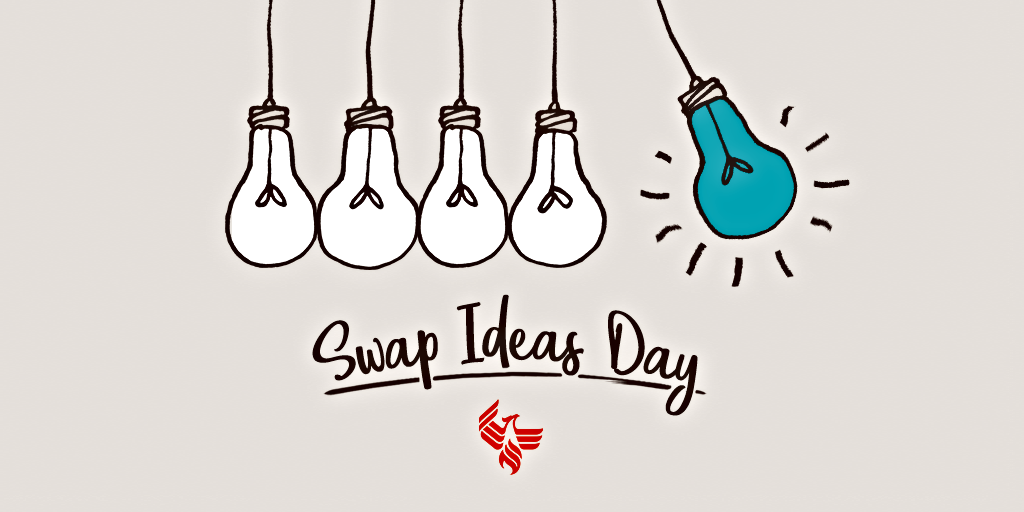 Marketing Delmarva: Let's Chat! National Swap Ideas Day (September 10th)