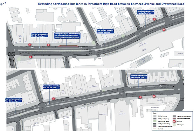 Streatham Green News: Plans for new bus lane on Streatham High Road