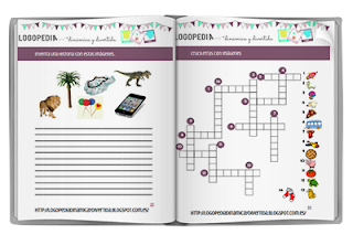 Logopedia dinámica y divertida : CUADERNO DE LECTOESCRITURA