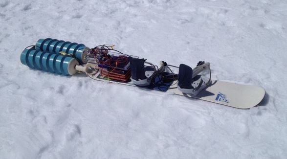 wackyboards: Electric Snowboard