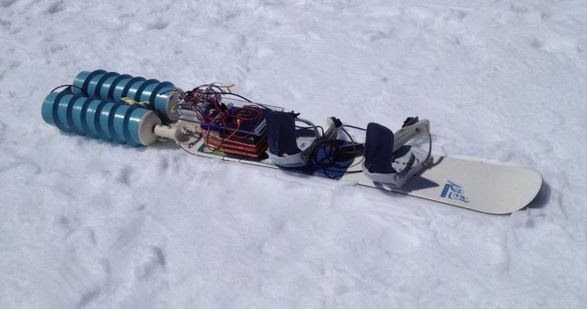 wackyboards: Electric Snowboard