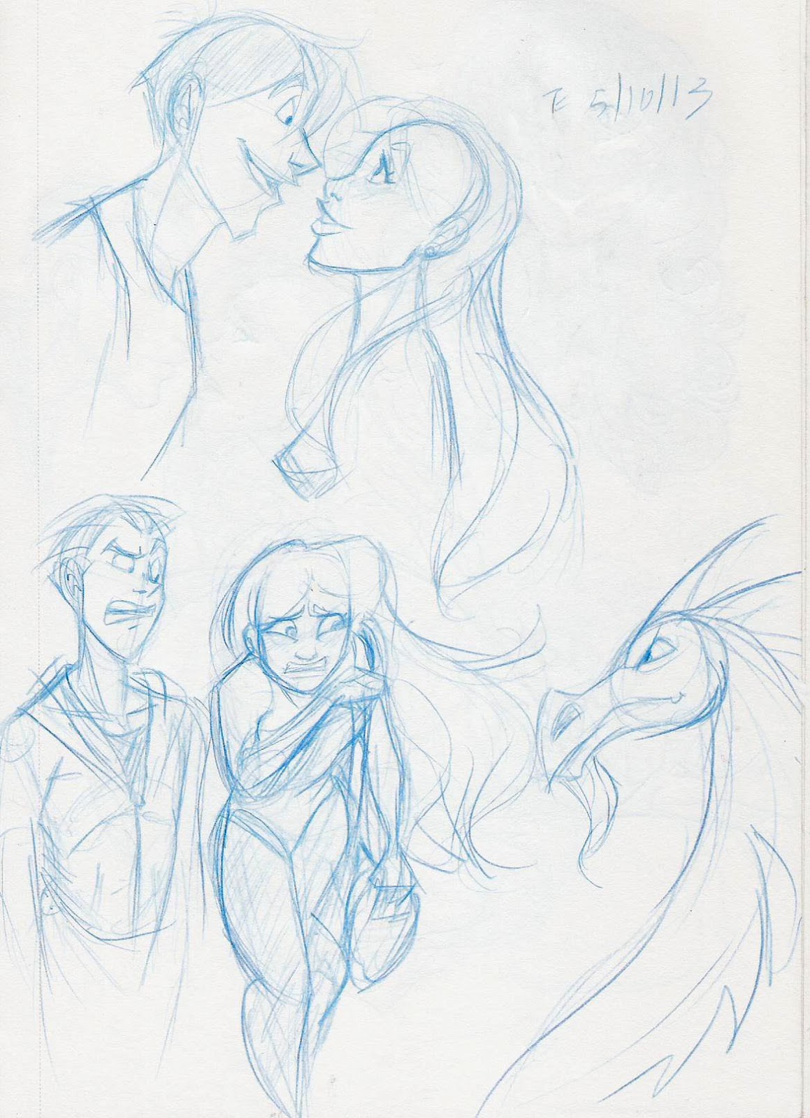 Talia Ellis and the Sketch-a-Day Blog