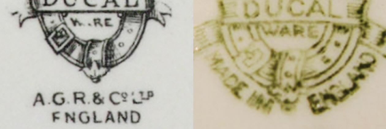 Crown Ducal & Charlotte Rhead Pottery: Crown Ducal backstamps. Part 1 ...