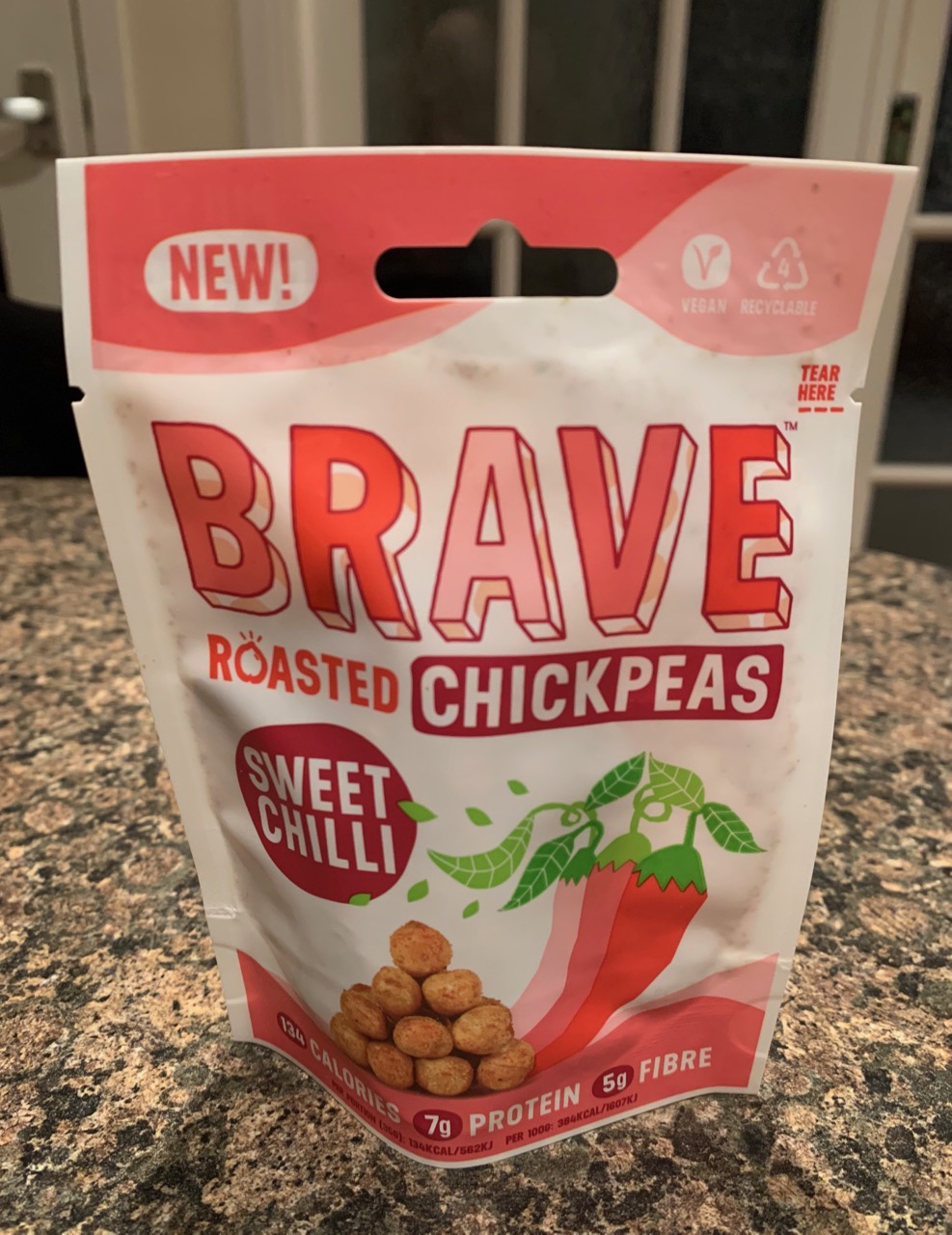 FOODSTUFF FINDS: Brave Roasted Chickpeas – Sweet Chilli flavour (Amazon ...