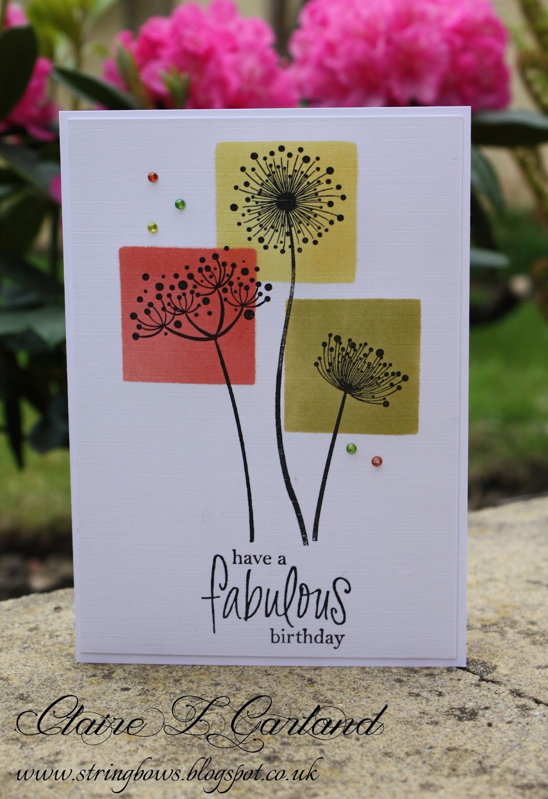 String Bows: Stylised Flowers