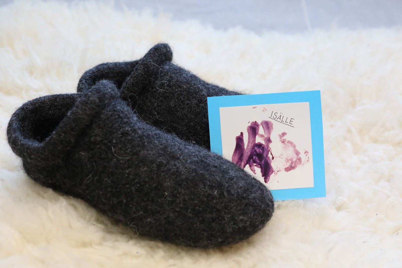 Huovutetut tossut isänpäiväksi