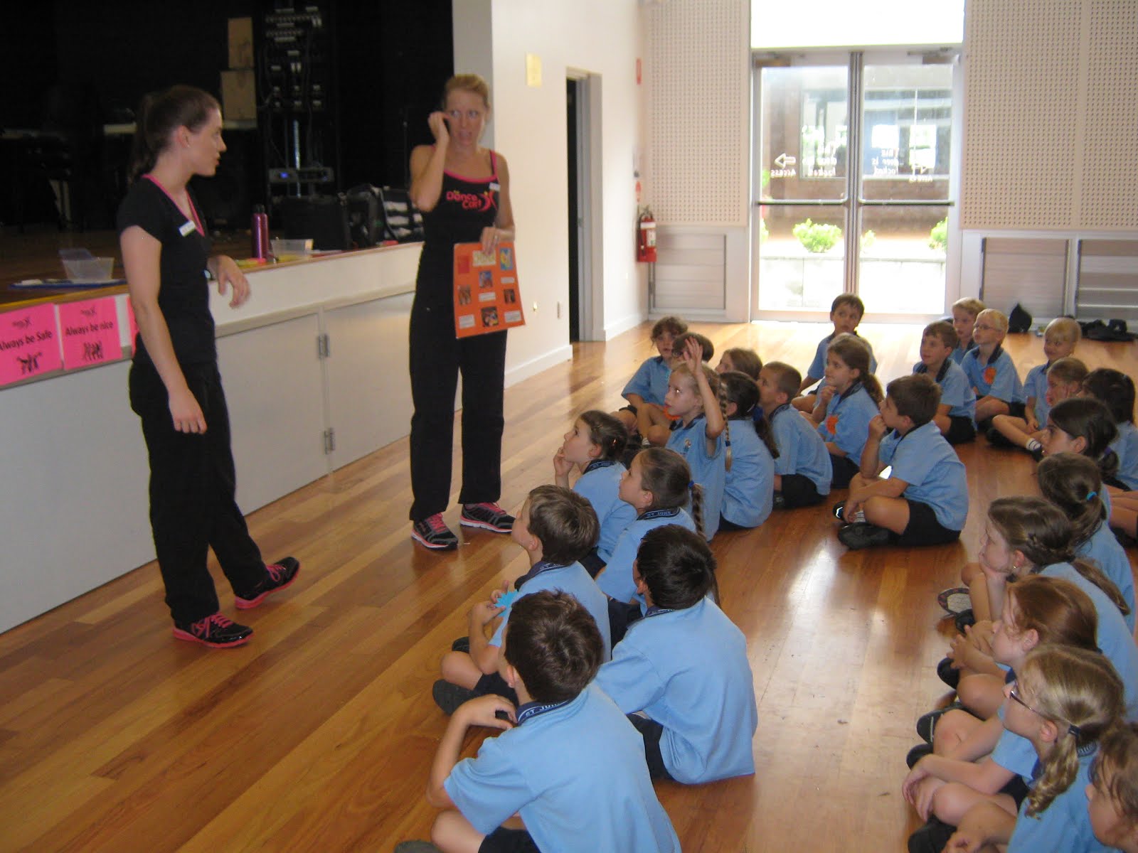 2S - a class of BIG PEOPLE: Dance Cart