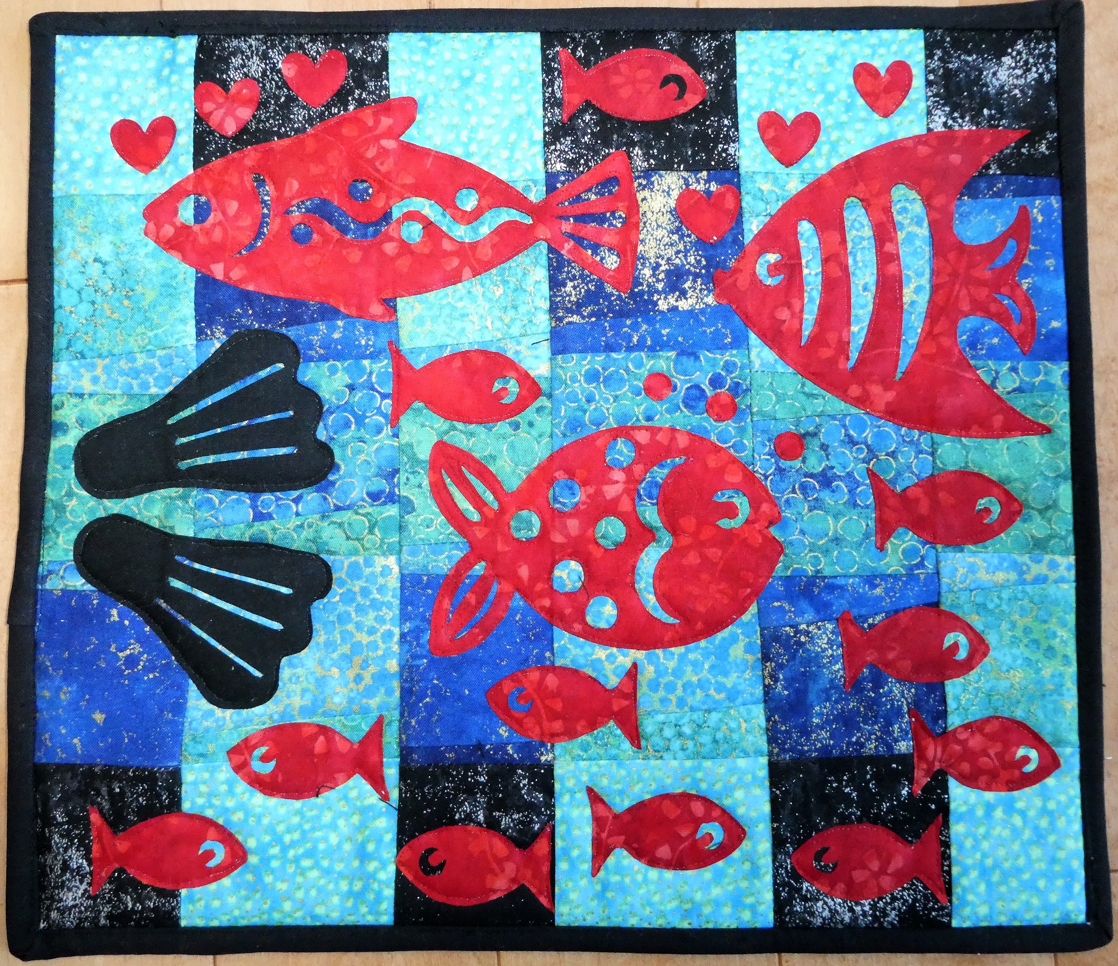 Scuba Diving Quilt Fabric at Milla Slessor blog