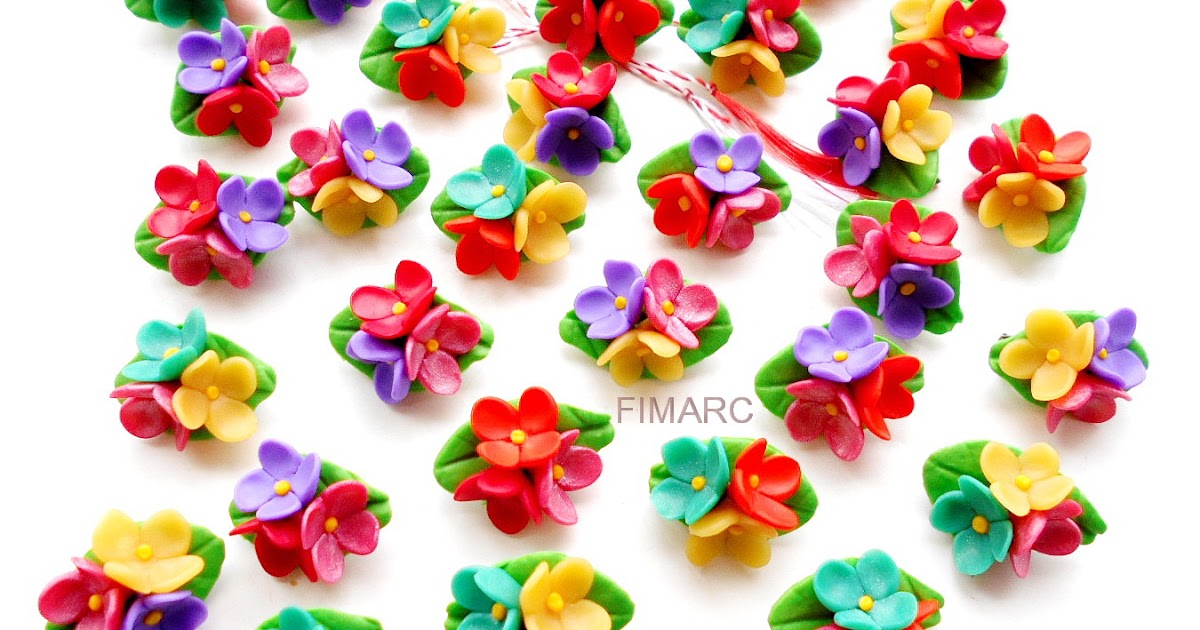 FIMARC - HOUSE OF FIMO: ''Floricele'' - martisoare brose - https://www ...