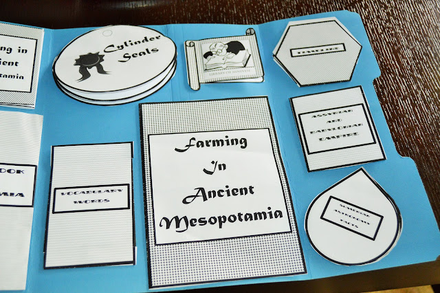 The Hermit Crabs Homeschool: Ancient Mesopotamia Lap Book
