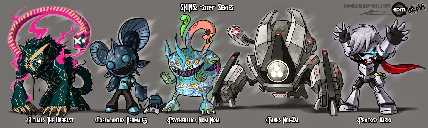 GameShrimp: EDM Arena: Character Skins 4