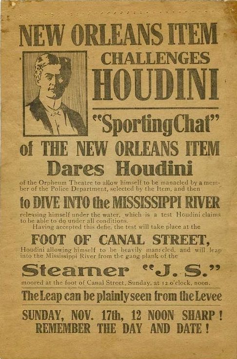 WILD ABOUT HARRY: Houdini in 1907