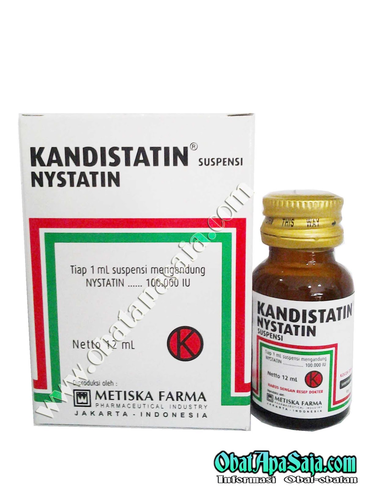 Kandistatin Suspensi Inikasi Dosis dan Harga - JadiKuat